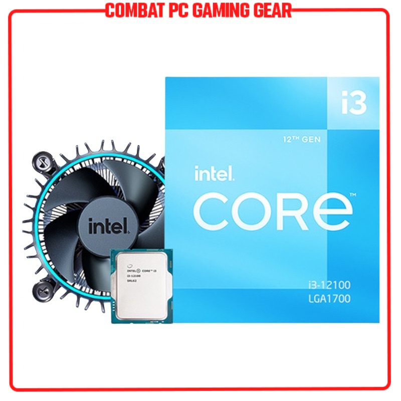 Bộ Vi Xử Lý CPU Intel Core i3 12100F Box Chính Hãng Viễn Sơn | Box cty ...