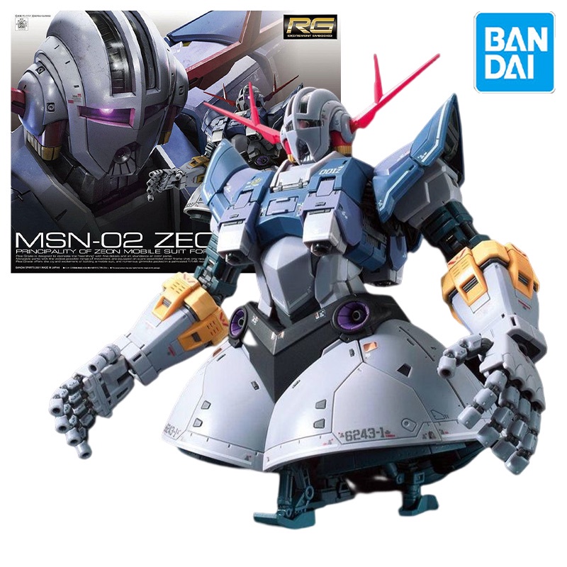 Bandai RG 1 / 144 MSN-02 ZEONG Gundam Anime Nhân Vật Hành Động Lắp Ráp ...