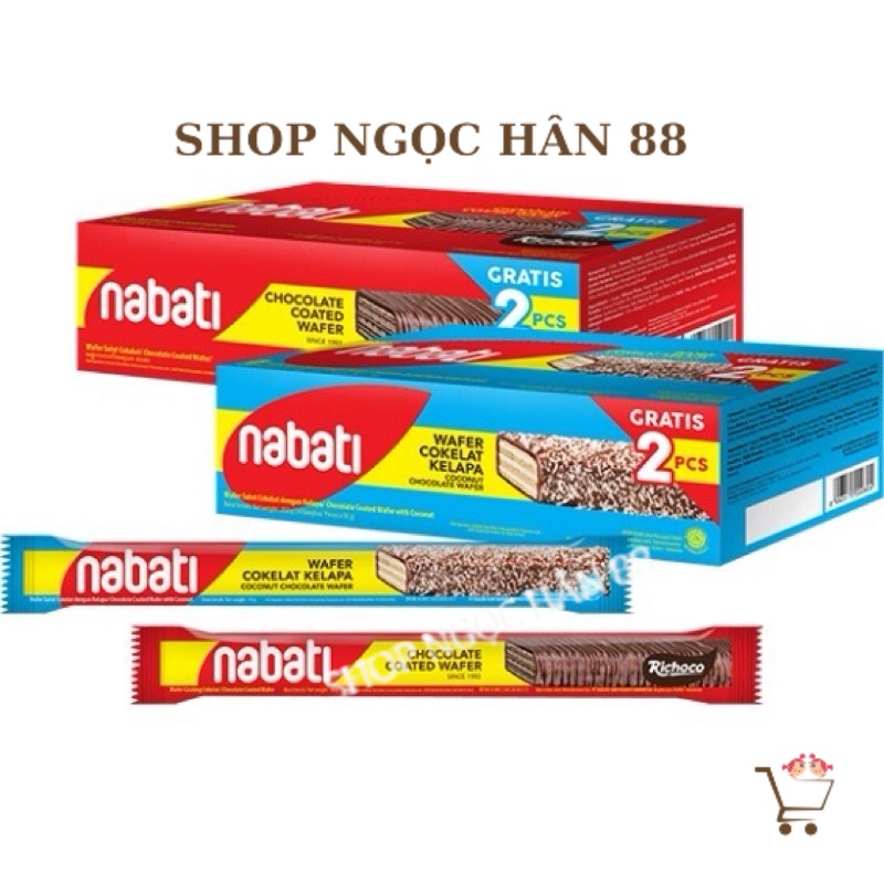 Bánh xốp phủ socola Nabati Coated hộp 168g | Shopee Việt Nam