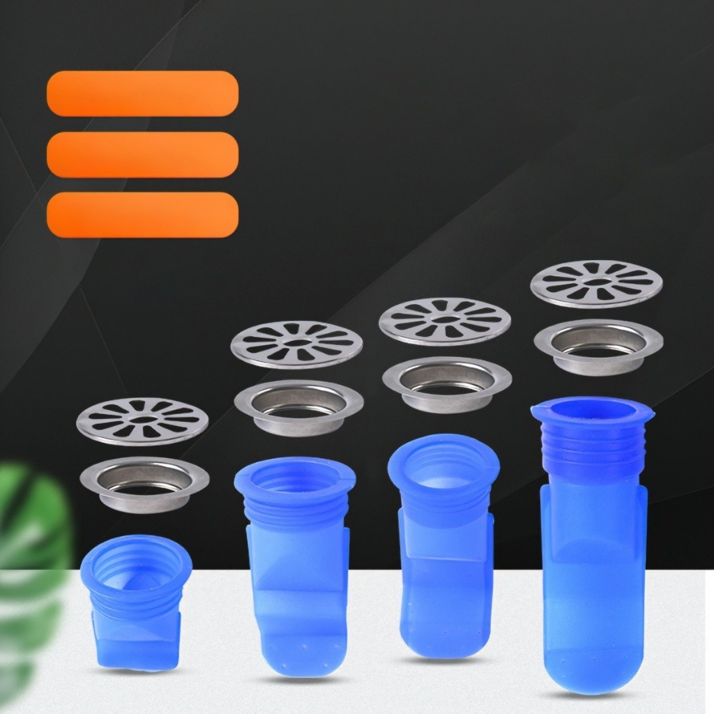 Bịt cống silicon chặn mùi hôi cống bộ nắp phễu thoát sàn chống trào ...