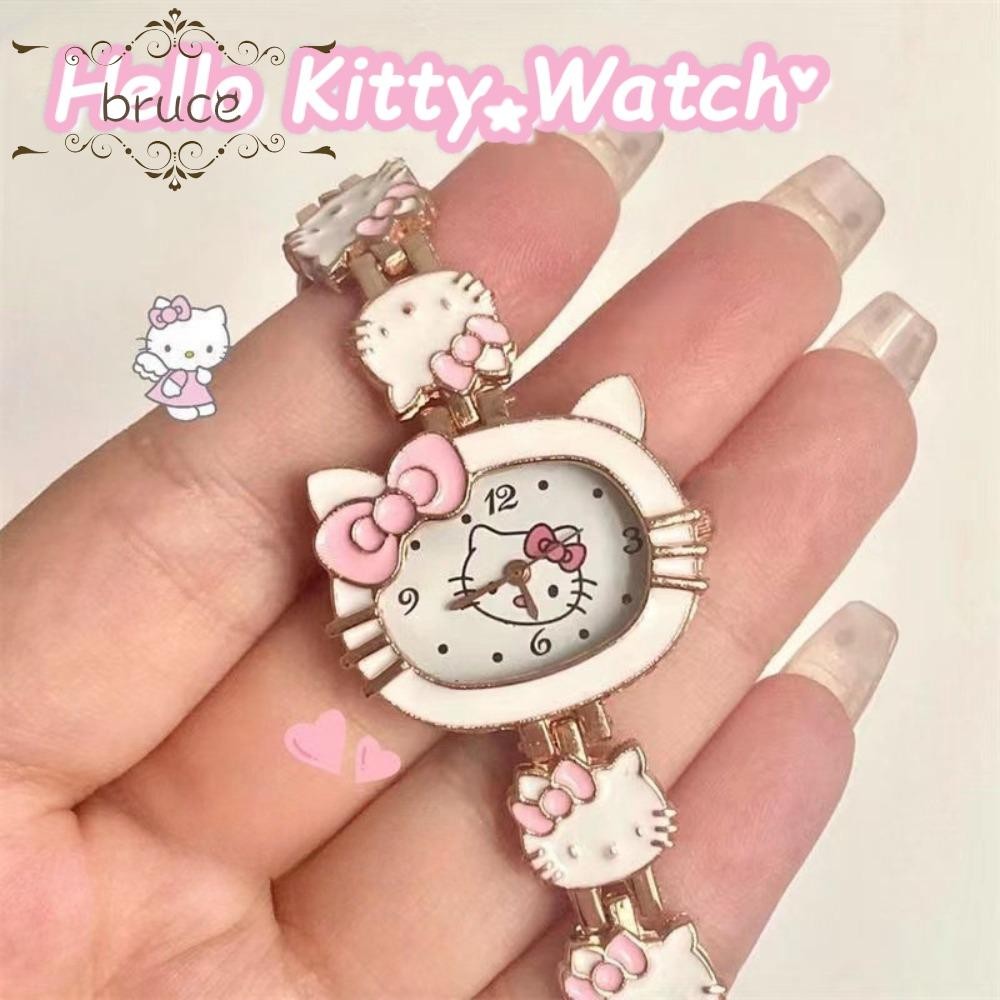Đồng hồ thạch anh mèo BRUCE KT, Đồng hồ đeo tay Kitty điện tử, Thời ...