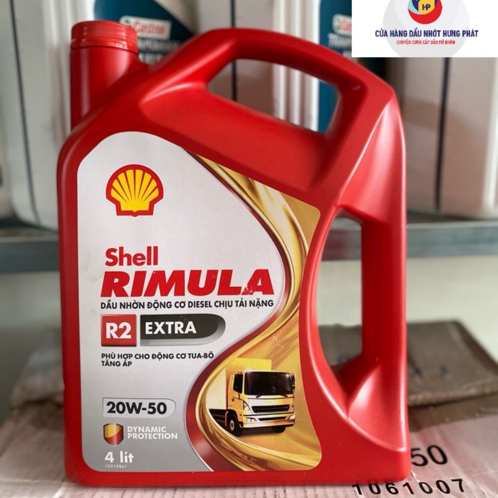 Dầu nhớt Shell Rimula R2 Extra 4L/6L | Shopee Việt Nam