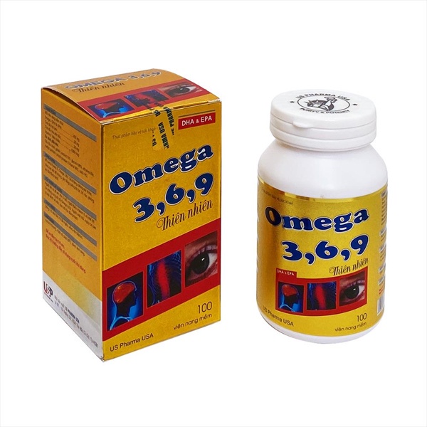 Omega 3,6,9 Natural USP Chai 100 viên | Shopee Việt Nam