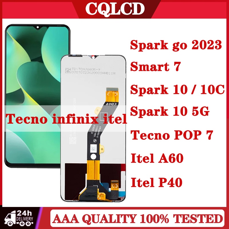 Màn Hình LCD Cảm Ứng Thay Thế Cho Tecno Spark go 2023 BF7 LCD Pop 7 BF6 LCD Spark 10 5G 10C LCD ...