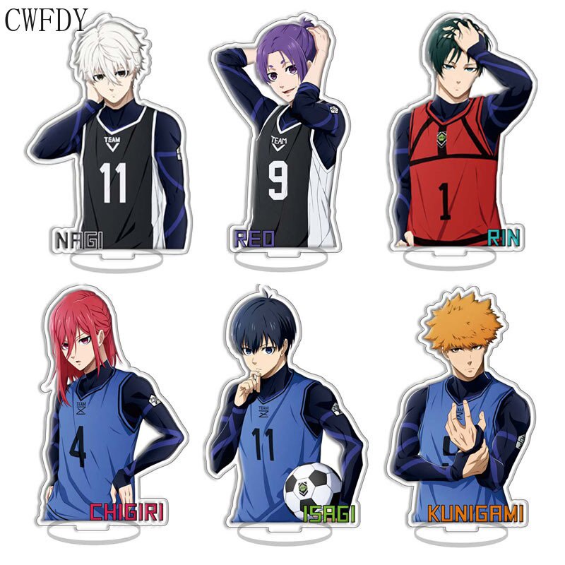 Mô hình standee BLUE LOCK Anime Acrylic Figures Reo Mikage Chigiri ...
