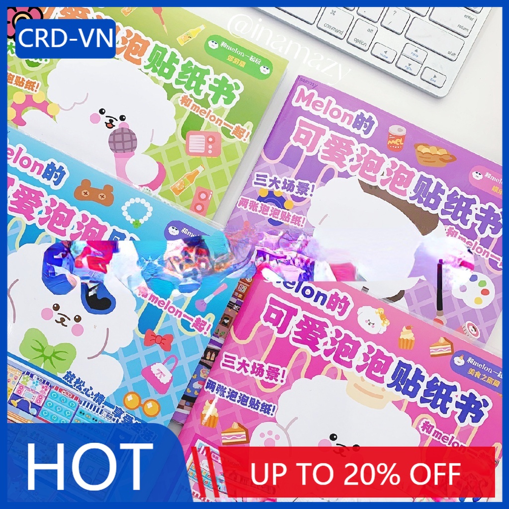 Sổ Sticker hơn 300 miếng dán, Đồ chơi trẻ em 4 chủ đề Ẩm thực - Khu Vui ...