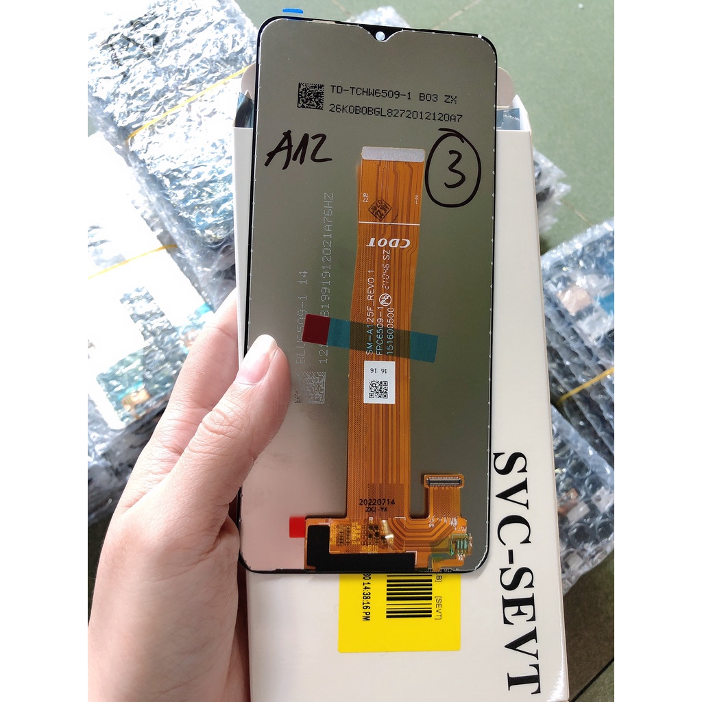 Màn Hình Samsung Galaxy A12 2020 - Màn Hình Nguyên Bộ Zin New Sam Sung ...