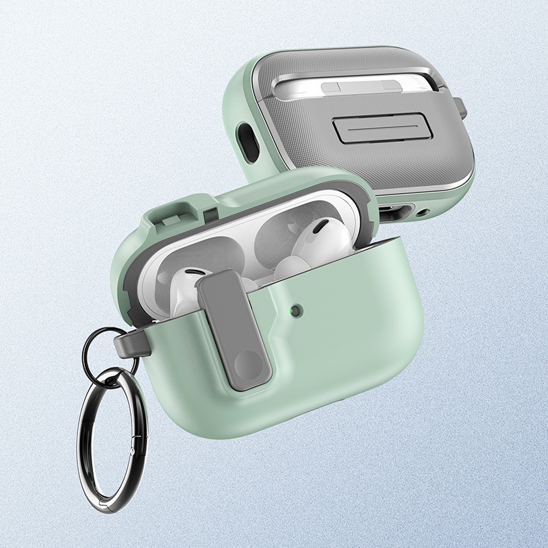 Vỏ Bảo Vệ Hộp Sạc Tai Nghe airpods pro 2 series (usb-c), Khóa Nam Châm ...