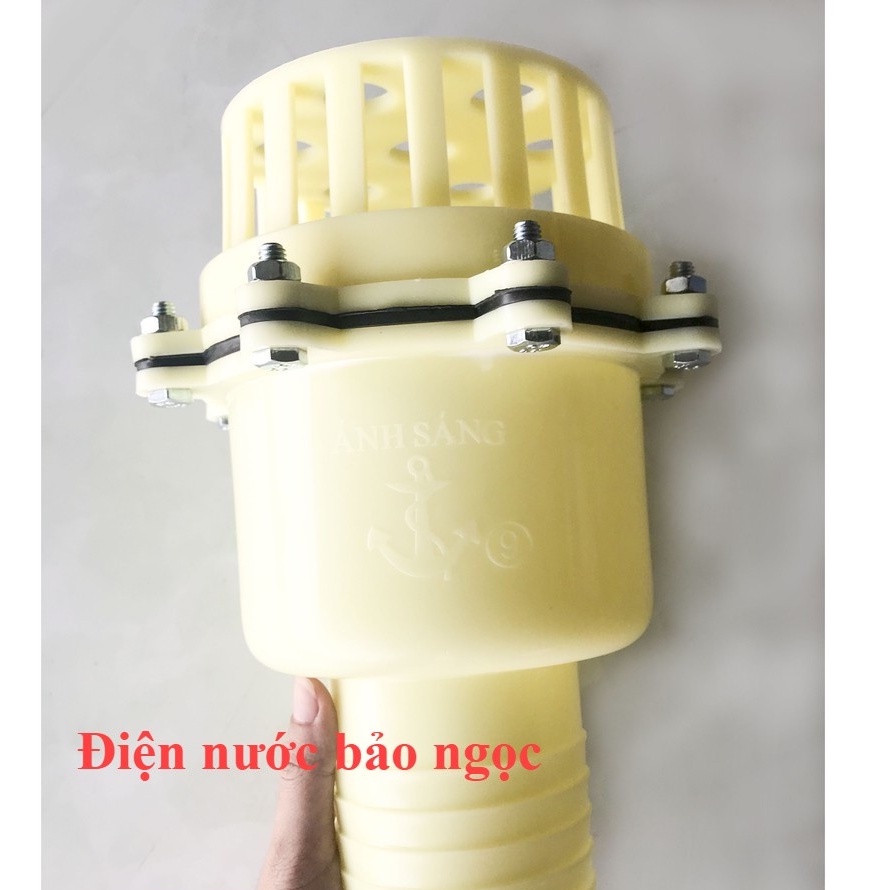 Lúp Bê Máy Bơm Nước nhựa trắng luppe Rọ Lọc, Rọ Bơm, Giỏ Hút Nước phi ...