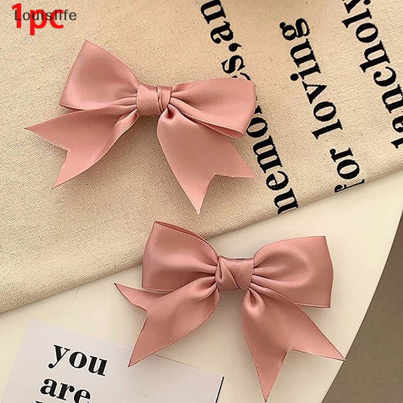 Louislife Kẹp Tóc Đính Nơ Ruy Băng Xinh Xắn Cho Nữ Shopee Việt Nam