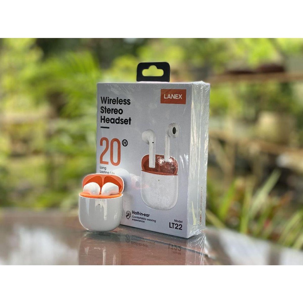 Tai nghe Bluetooth Lanex LT22 Nhét Tai Nghe Nhạc | Shopee Việt Nam