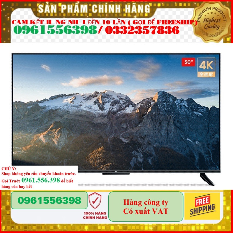 [New 100%] TIVI XIAOMI EA50 2022 SERIES (Giá đã bao gồm thuế giá trị gia tăng và gói dịch vụ 1 ...