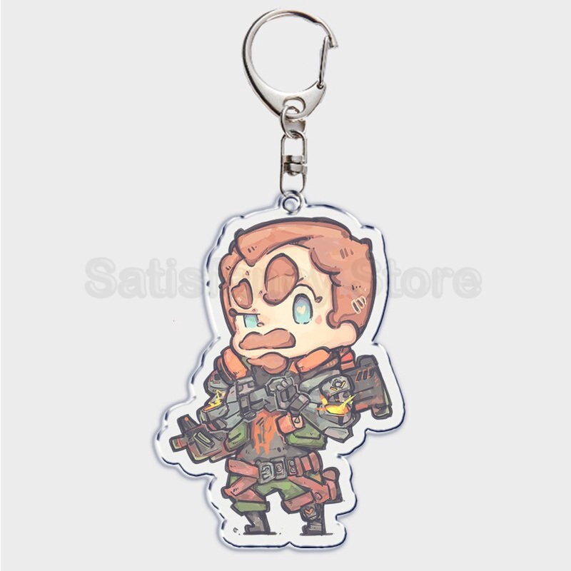 Móc khóa Valorant Game Keychain Sage Killjoy Jett Cypher Breach Omen ...