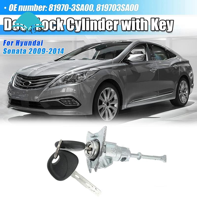 Xi Lanh Khóa Cửa Trước 81970-3sa00 Kèm 2 Chìa Khóa Cho hyundai sonata ...