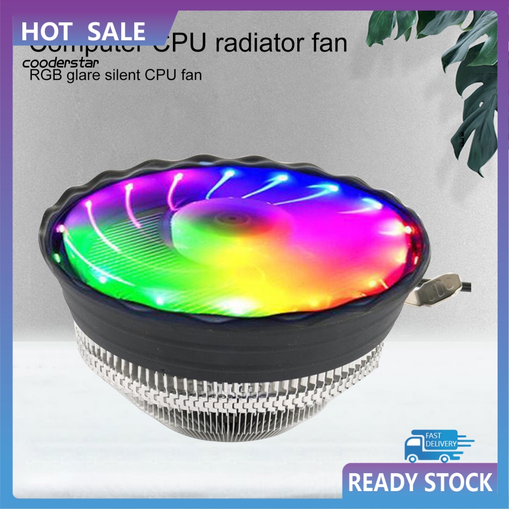 Quạt Tản Nhiệt 775 / am4 / 115x rgb Không Ồn Nhiều Màu Sắc Cho pc ...