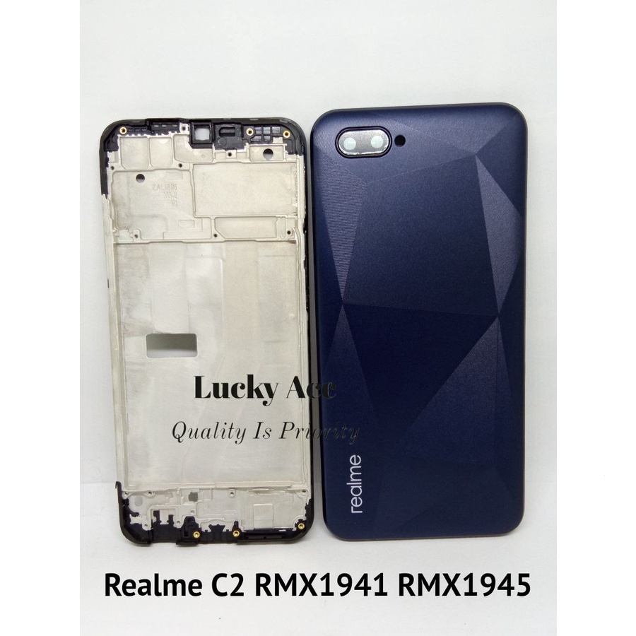 Backdoor Ốp Điện Thoại Viền Giữa Có Khung Màn Hình lcd Cho realme c2 ...