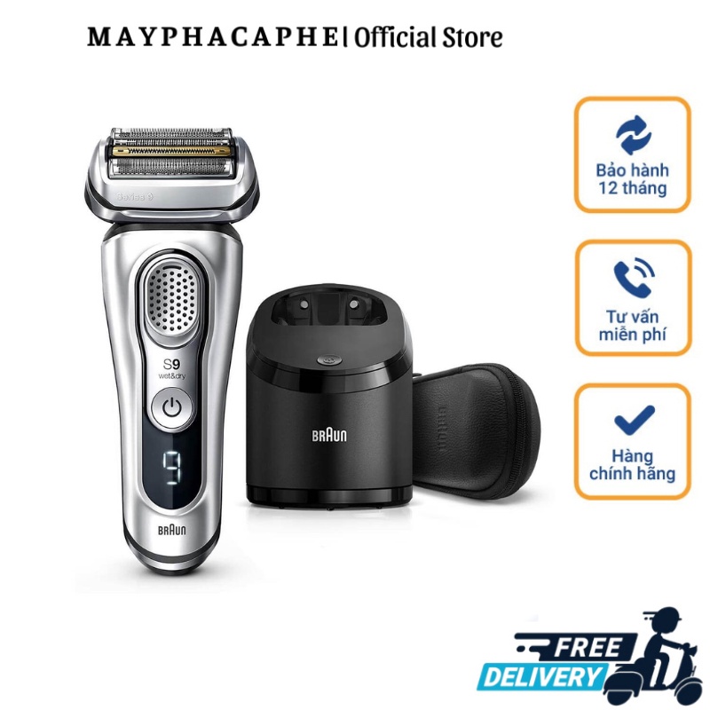 Máy Cạo Râu BRAUN SERIES 9, Braun 9390CC, Tông Đơ Cạo Râu, Cạo Khô Và ...