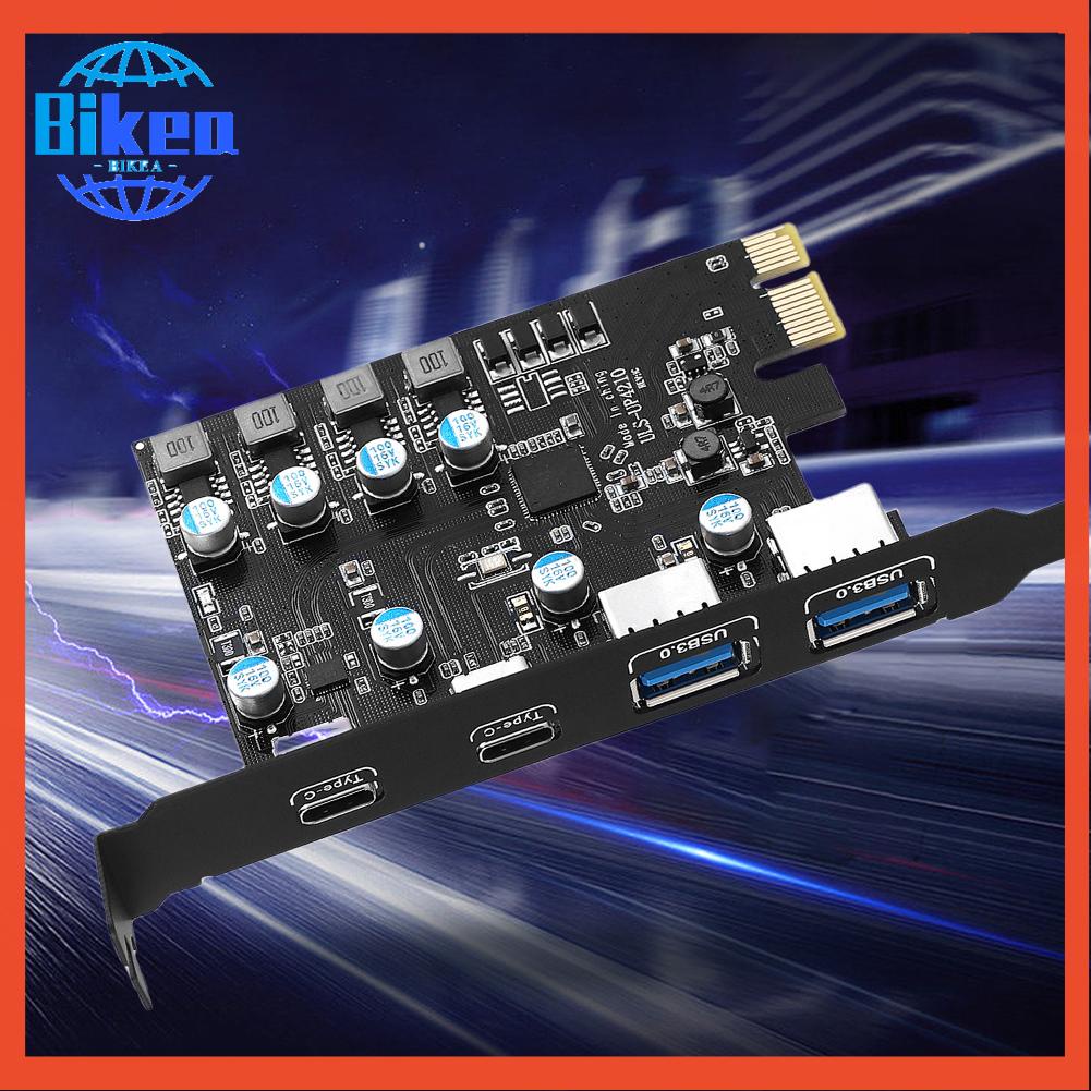 Thẻ Mở Rộng usb3.0 pcie card 2 * usb a port + 2 Cổng usb c / usb3.2 ...