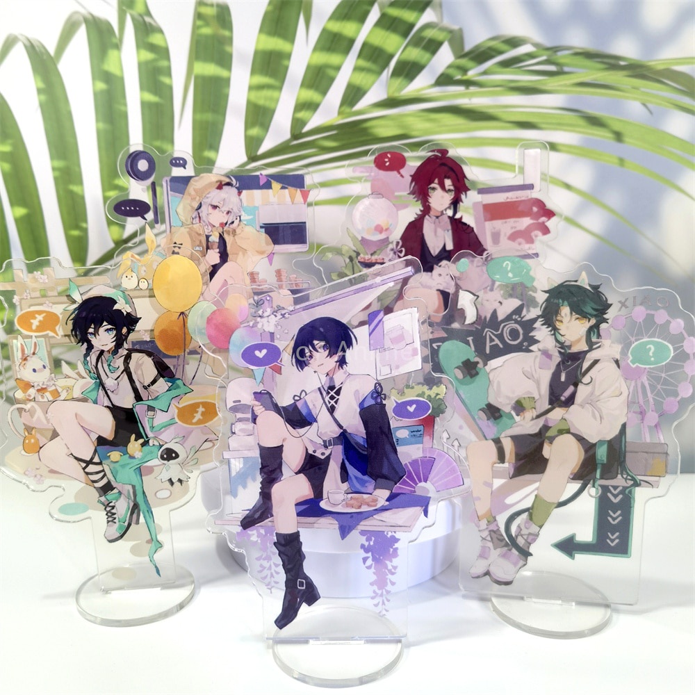 Mô hình Standee Game Genshin Impact Figures WANDERER XIAO Venti Kazuha ...