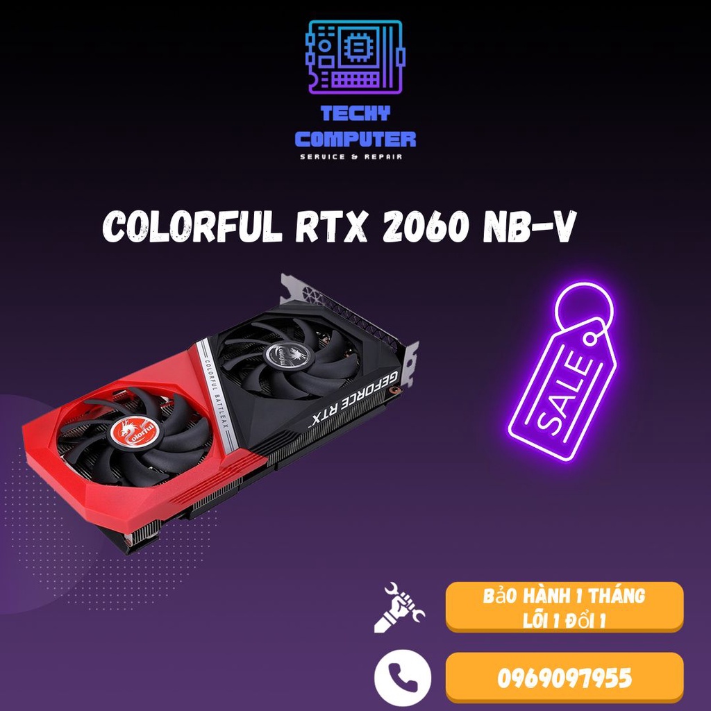 Card màn hình Colorful RTX 2060 NB 12G-V | Shopee Việt Nam