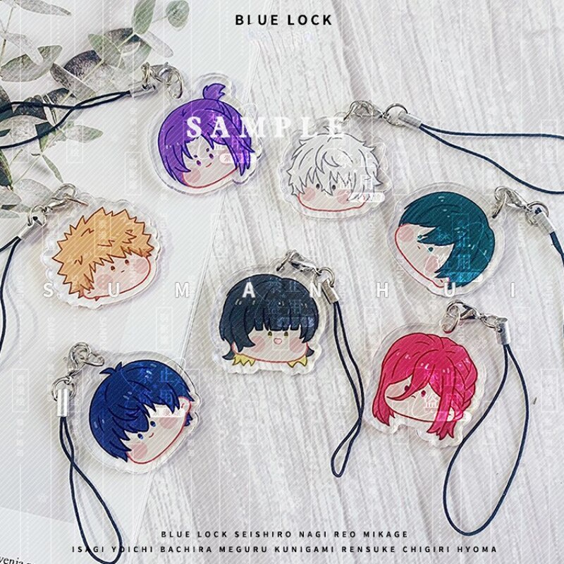 Dây treo điện thoại móc khóa Chigiri Hyoma Isagi Yoichi Anime KeyChain ...