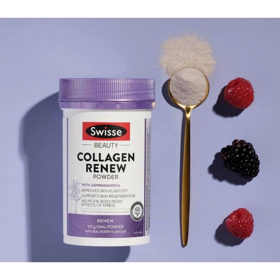 Bột collagen renew powder Swisse hộp 120g giúp đẹp da, ngừa lão hóa ...