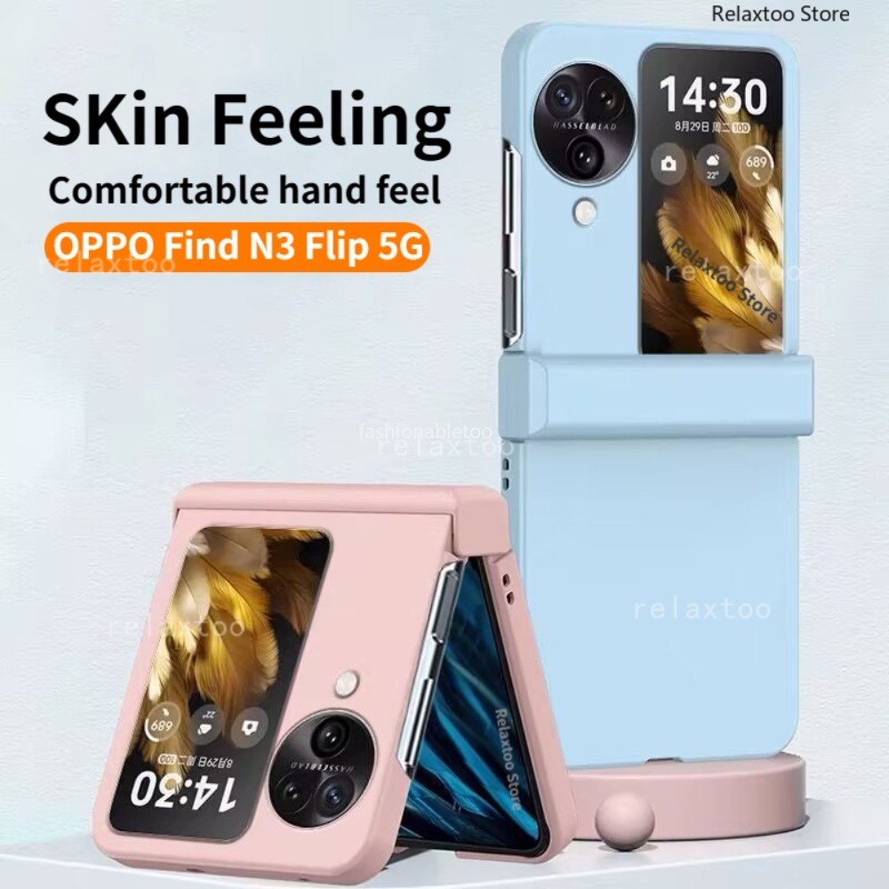 Bao Da Điện Thoại Nắp Lật Chống Sốc Bảo Vệ Ống Kính Máy Ảnh Cho oppo find n3 flip n3flip findn3 ...