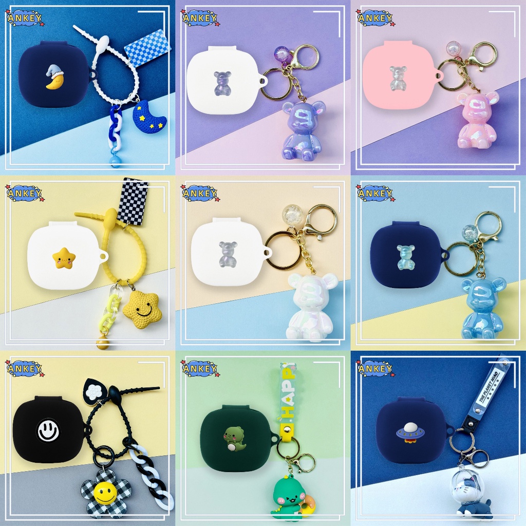 For Anker Soundcore P3 R50i P20i P25i Earphone Silicone Case Blue Star ...