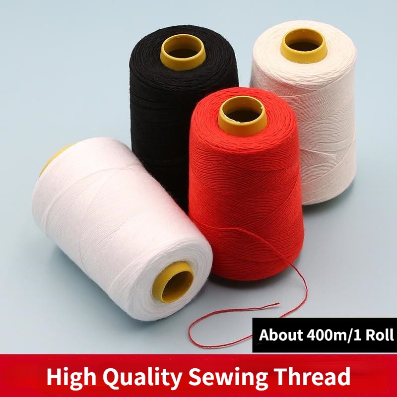 Cuộn Chỉ cotton Màu Trắng Cỡ Lớn Tiện Dụng Cho Máy May | Shopee Việt Nam