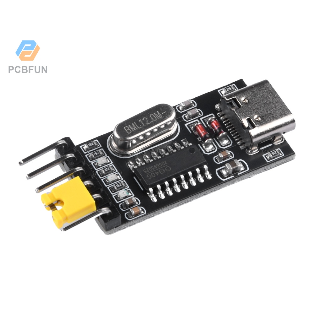 Pcbfun Mô Đun Giảm Tải ch340 Chuyển Đổi Cổng type c Sang ttl Utg ...