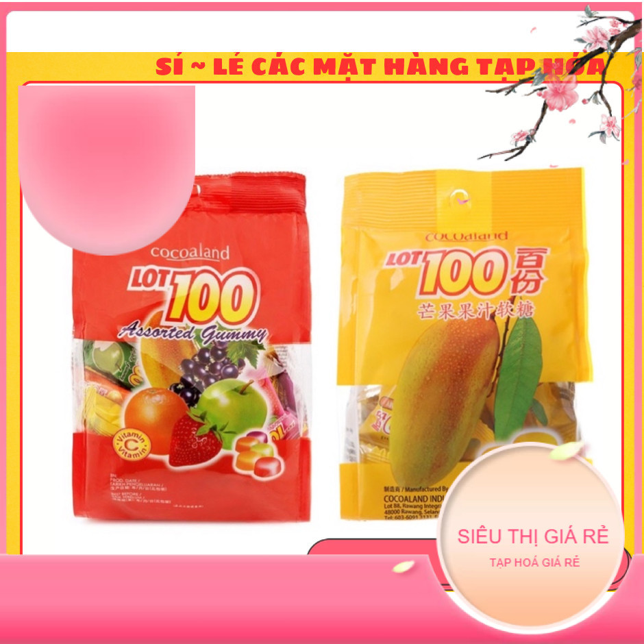 KẸO DẺO TRÁI CÂY LOT 100 GÓI 150G - 320G | Shopee Việt Nam