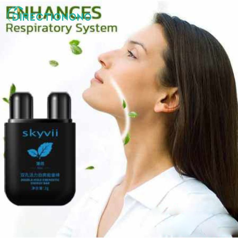 Skyvii Vitality Energy Stick Máy hít mũi Gan tự nhiên Làm sạch phổi Hộp ...