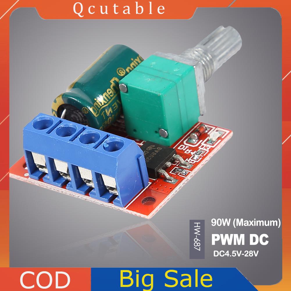 Mô Đun Điều Khiển Tốc Độ Động Cơ hw-687 pwm dc4.5v-28v | Shopee Việt Nam