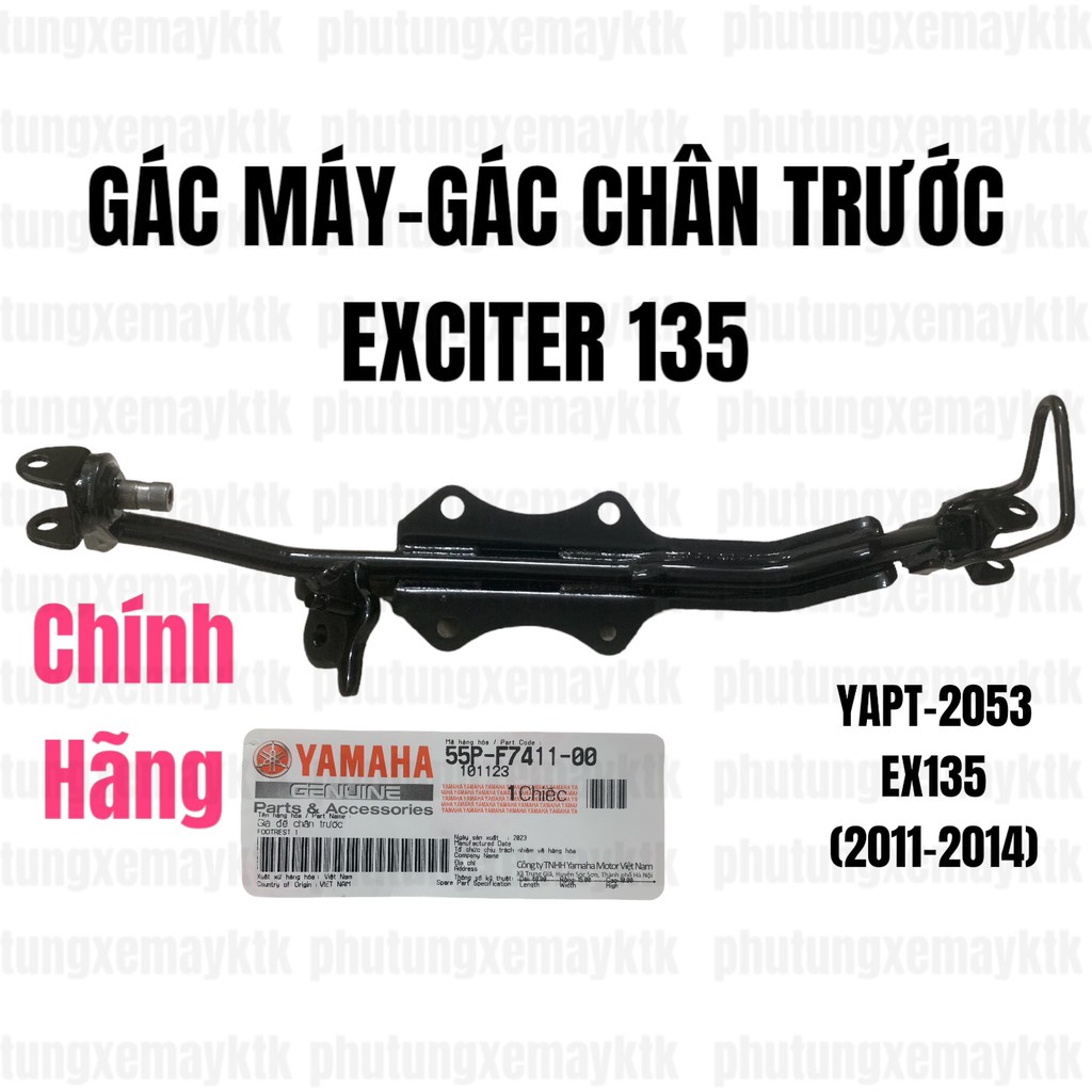 [Chính hãng Yamaha]YAPT-2053-EX135(11-14) Gác máy-gác chân trước ...