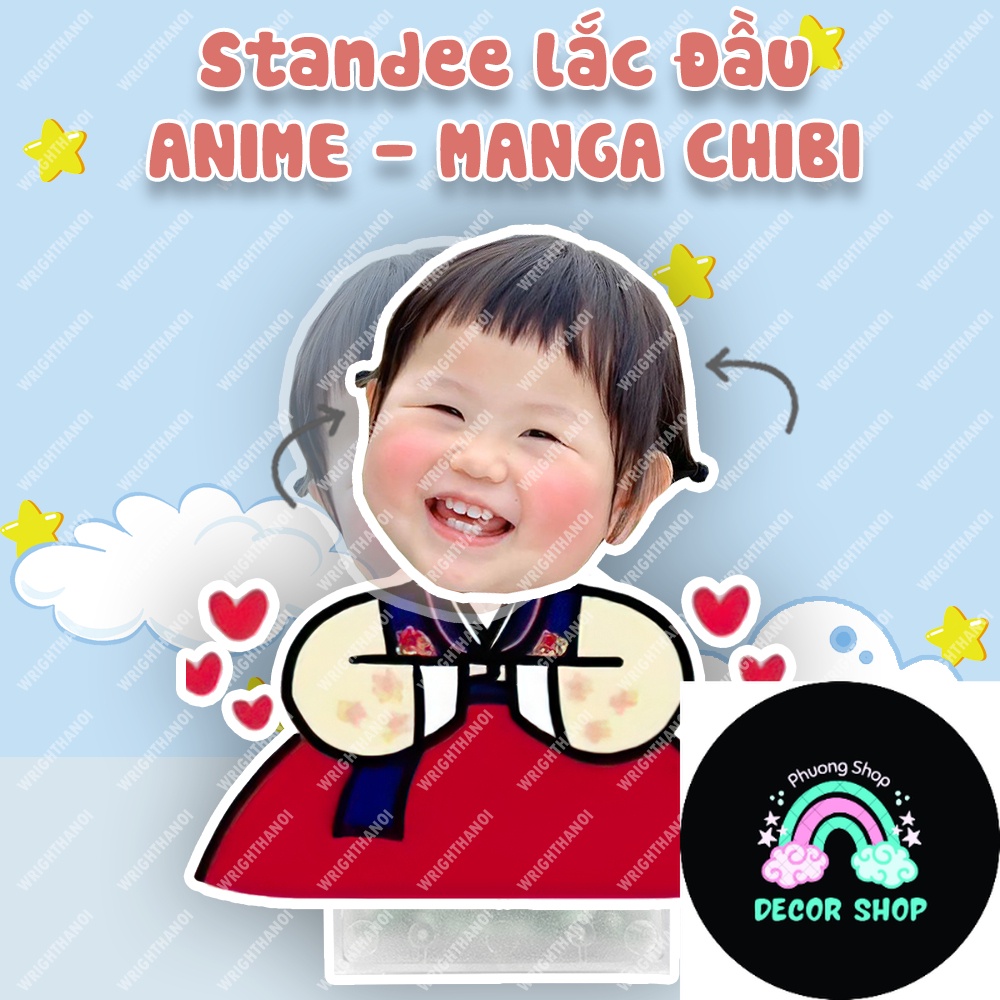 Standee Lắc Đầu Phim Ảnh Hoạt Hình Chibi Cute Dễ Thương Hàn Quốc Trung ...