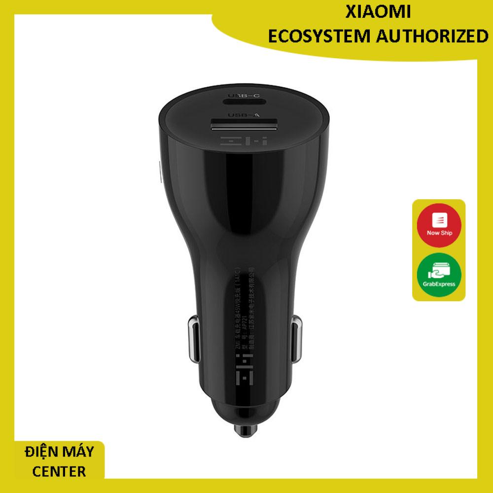 Tẩu sạc nhanh ô tô 45W ZMI AP721 (1A1C) - Bảo hành 1 tháng - Shop ĐIện Máy Center | Shopee Việt Nam