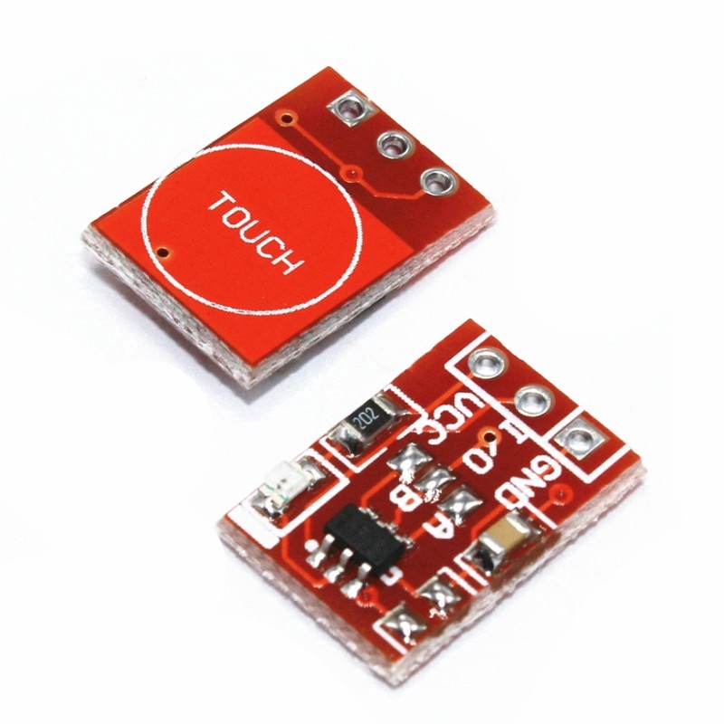 Nút nhấn cảm ứng điện dung TTP223 (Cảm biến chạm) | Shopee Việt Nam