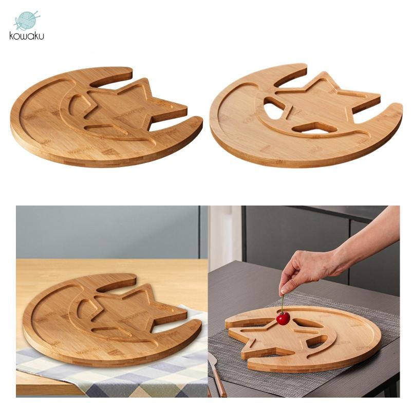 Gỗ Tròn Ramadan Pallet Đa Năng Trang Trí Đĩa Ăn Tối Gỗ Ramadan Khay Kẹo ...