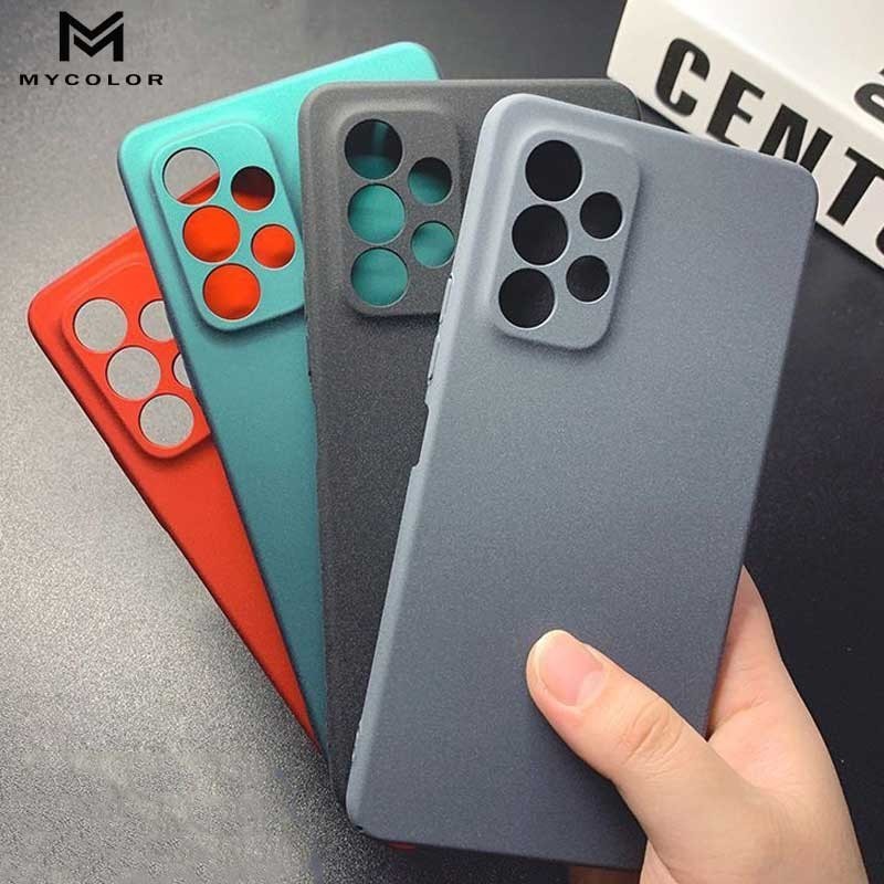 Ốp lưng mờ đá sa thạch siêu mỏng cho Samsung ss Galaxy A73 A54 A34 A53 A52 A52s 5G 4G 2024 ...