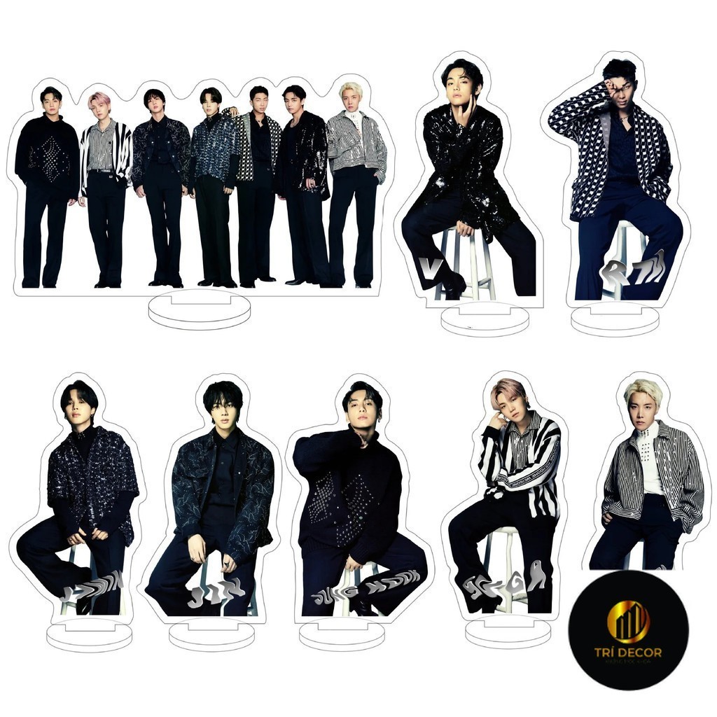 Mô hình Standee SEVENS LAYOVER Kpop TXT SOOBIN YEONJUN TAEHYUN BTS ...