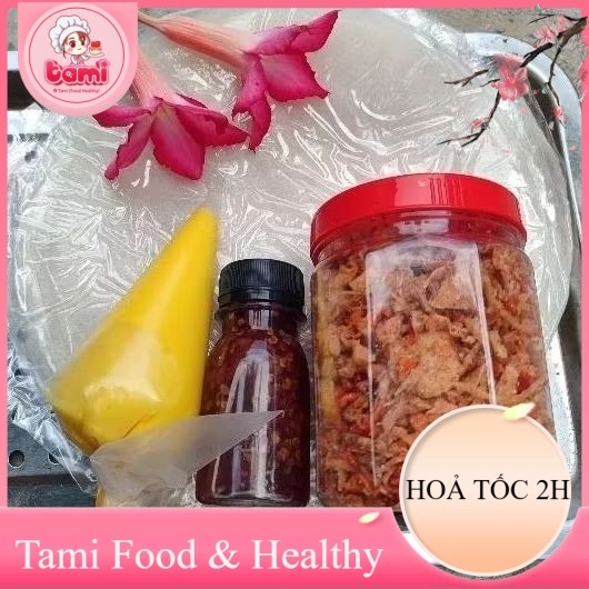 [LOẠI NGON TÂY NINH] combo 400g bánh tráng 100g muối tép hành phi 100g ...