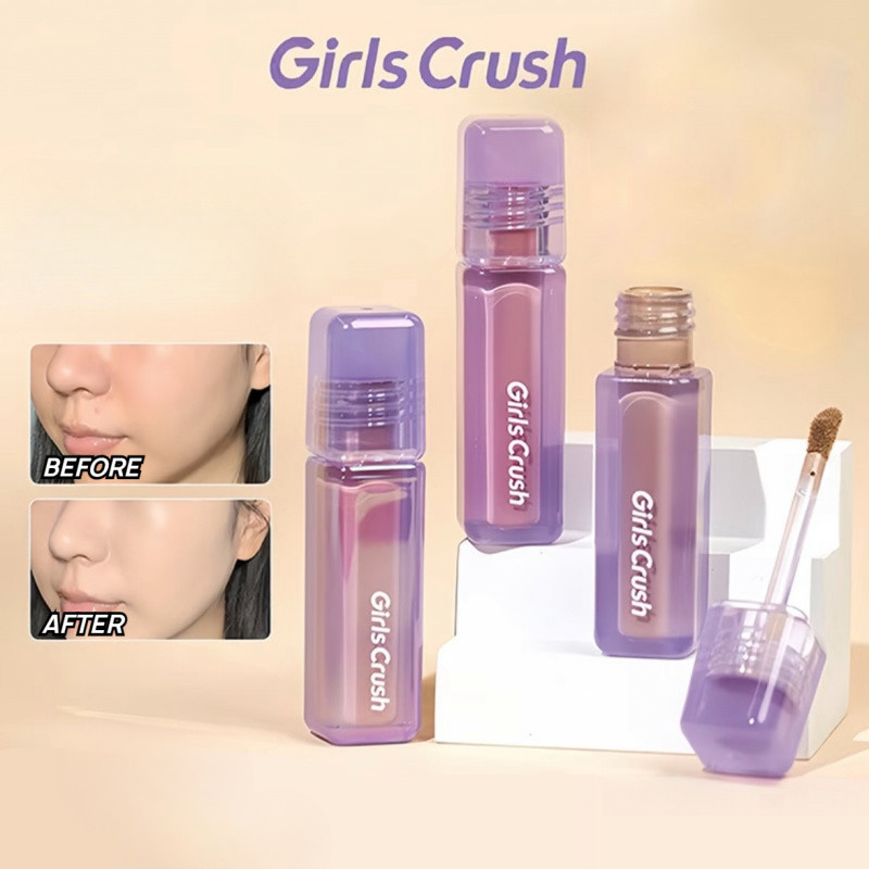GIRLS CRUSH Concealer Dưỡng Ẩm Che Khuyết Điểm Có Vòng Tròn Tối Da Dầu ...