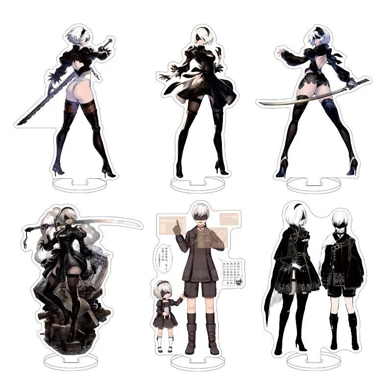 Móc khóa Anime NieR: Automata Doll Stand Cool 2B 9S YoRHa Type B S ...