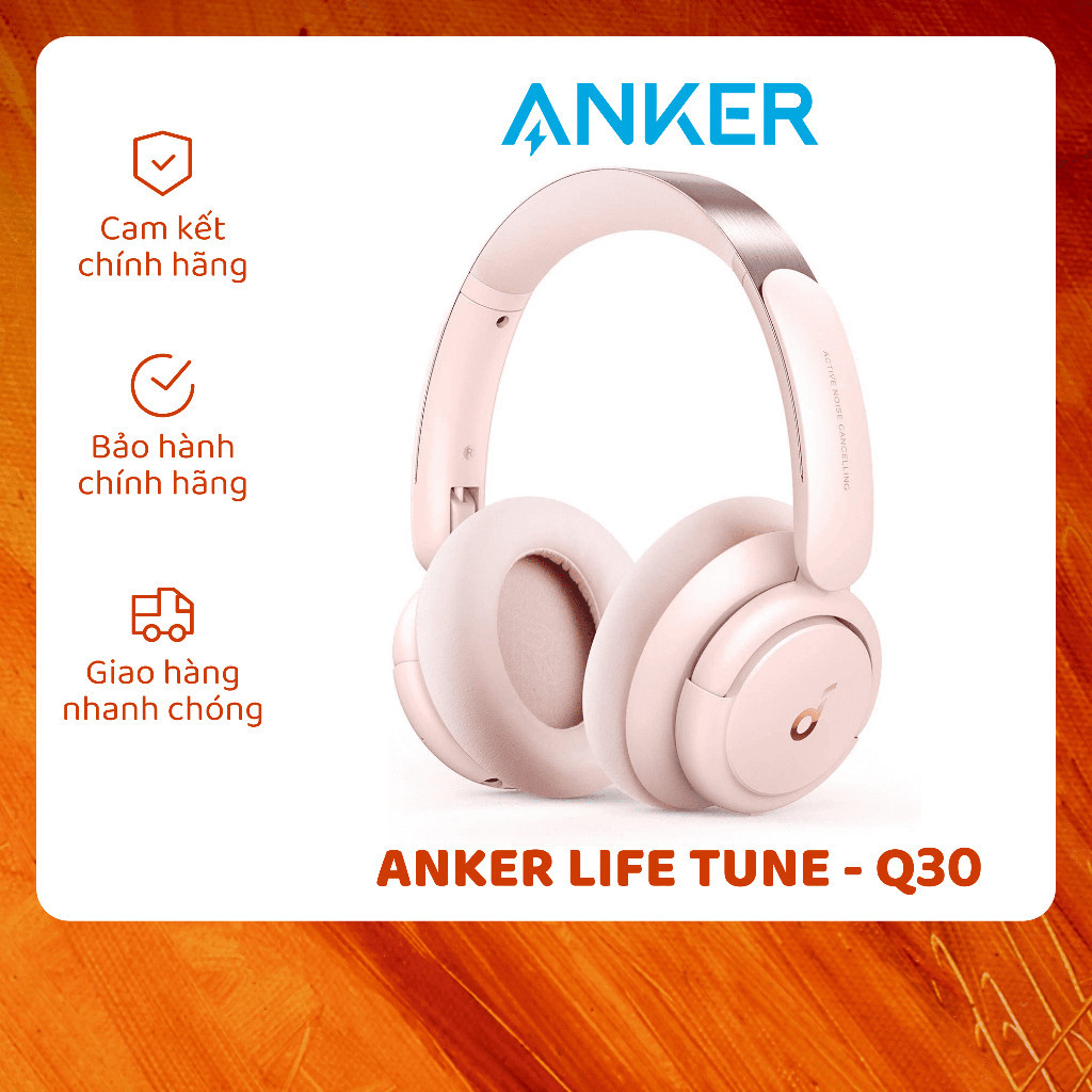 Tai nghe chụp tai bluetooth Anker SoundCore Life Tune / Life Q30 ...