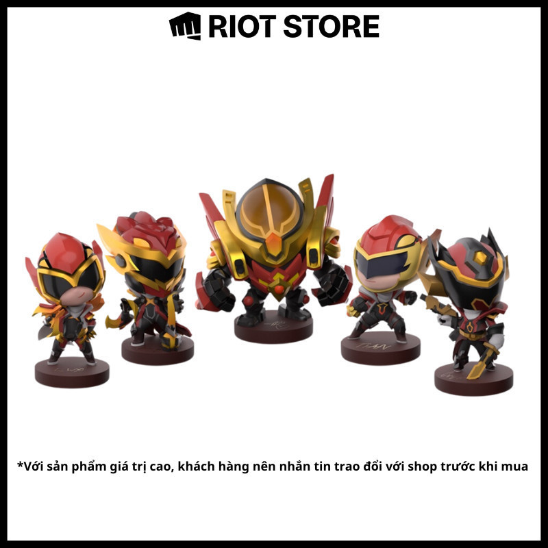 Mô hình LMHT Set FPX mini 7cm - FPX Team Minis Set [Vayne, Thresh ...