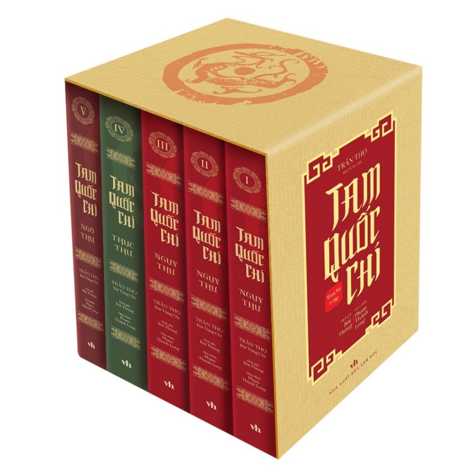 Sách Tam Quốc chí (Boxset trọn bộ 5 tập) TTHN | Shopee Việt Nam