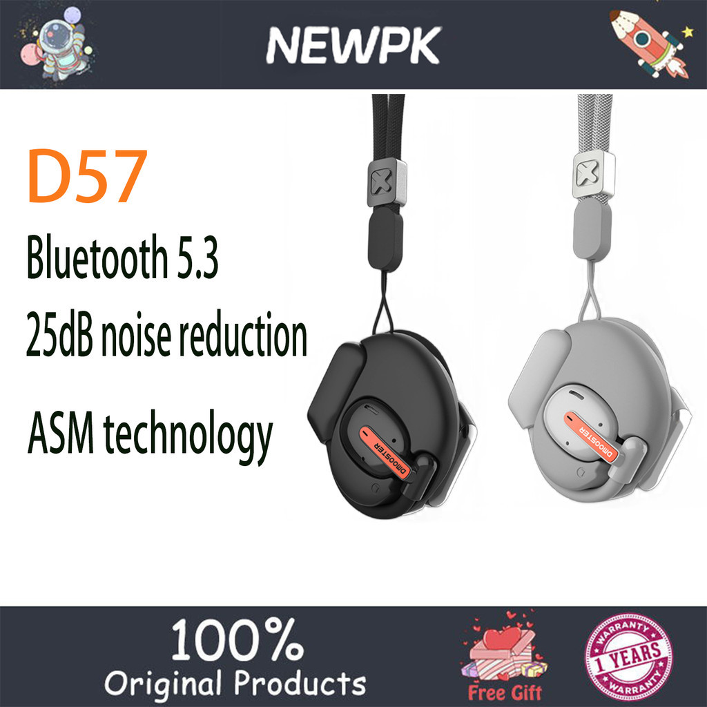 Tai nghe Bluetooth gắn tai DMOOSTER D57 không vào tai, thể thao không ...