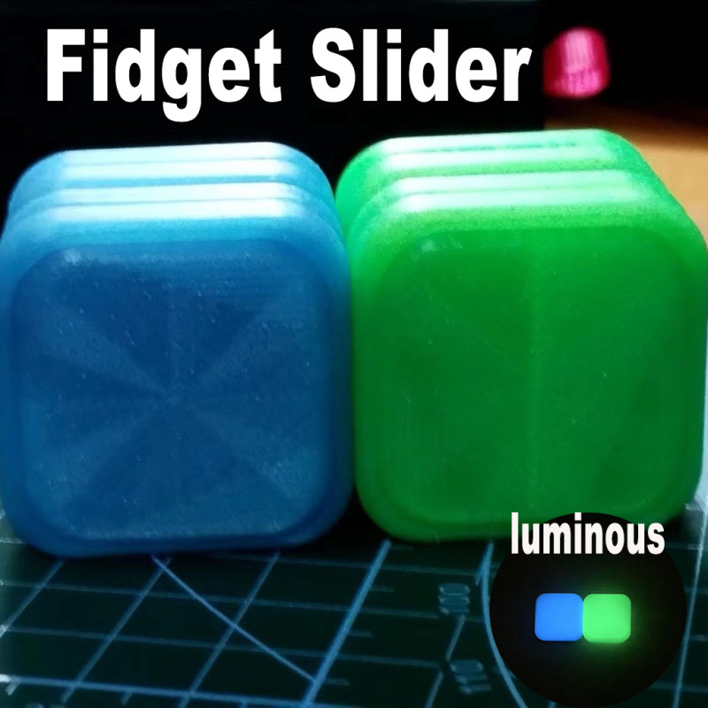 [Hàng Có Sẵn] Fidget slider spinner Đồ Chơi Thẻ Kim Loại Từ Tính Giúp ...