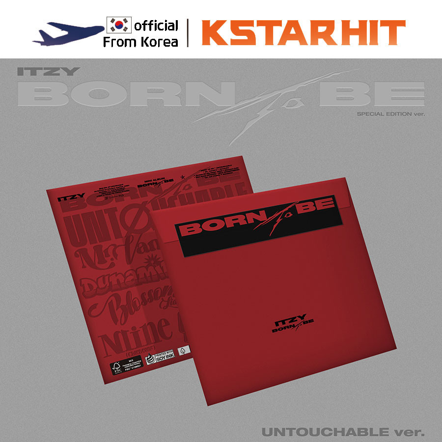 (SPECIAL/UNTOUCHABLE Ver) ITZY_2nd full album [BORN TO BE] | Shopee Việt Nam