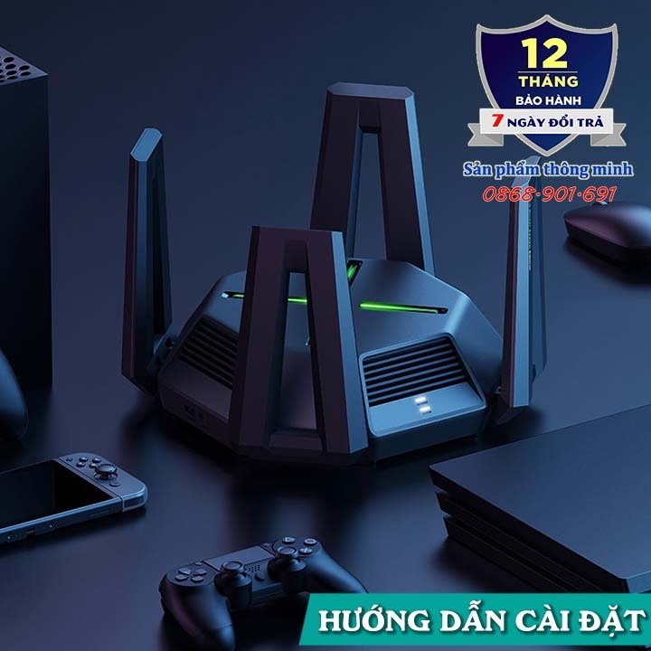 [HÀ NỘI] Bộ phát Wifi Router Xiaomi AX9000 AIoT - Wifi 6E nhanh nhất ...